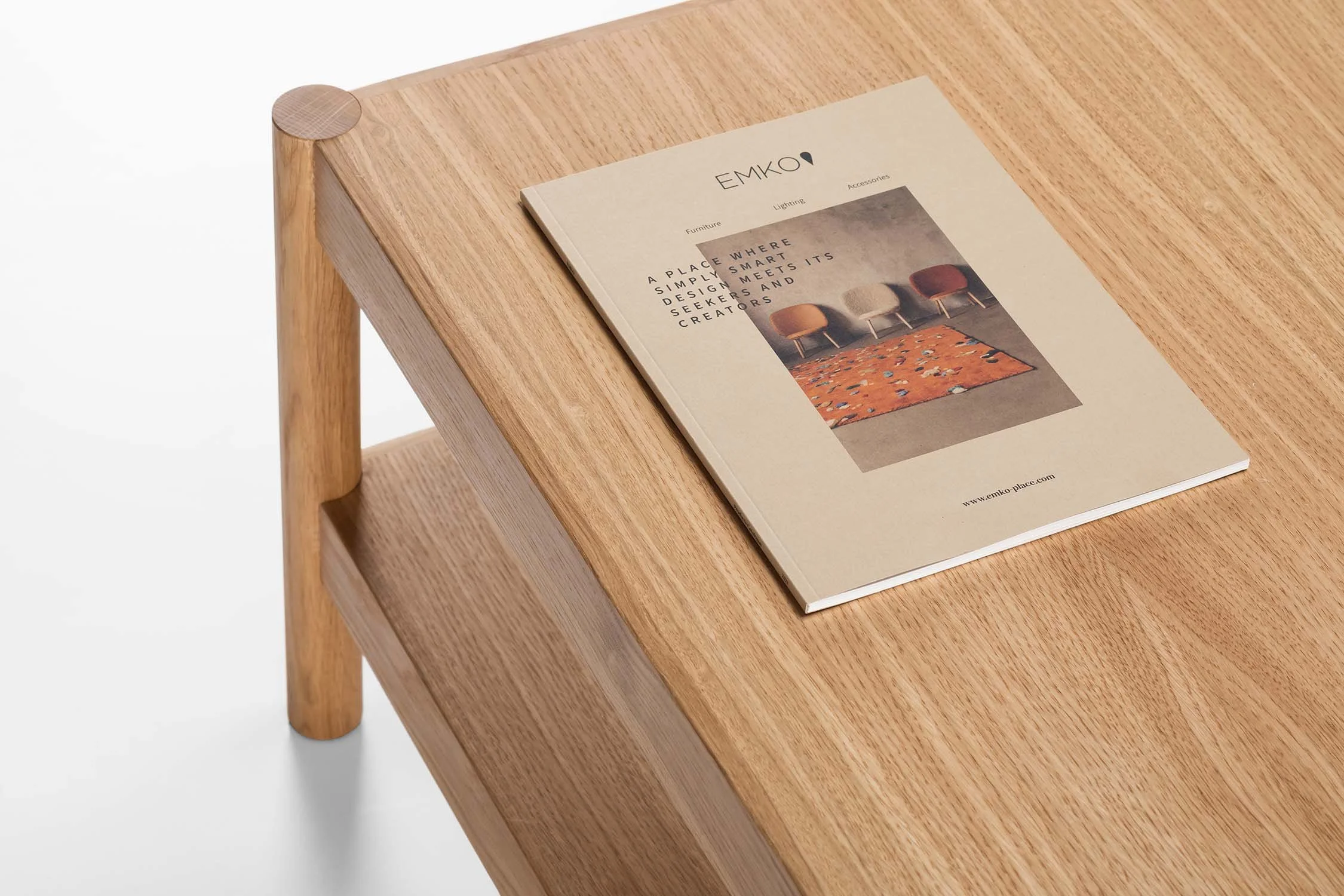 Citizen Side & Coffee Table | Designer Oak Side Table | EMKO