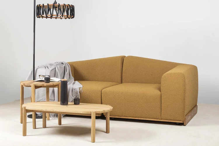 Bean Modular Sofa | Velvet Sectional Couch | EMKO