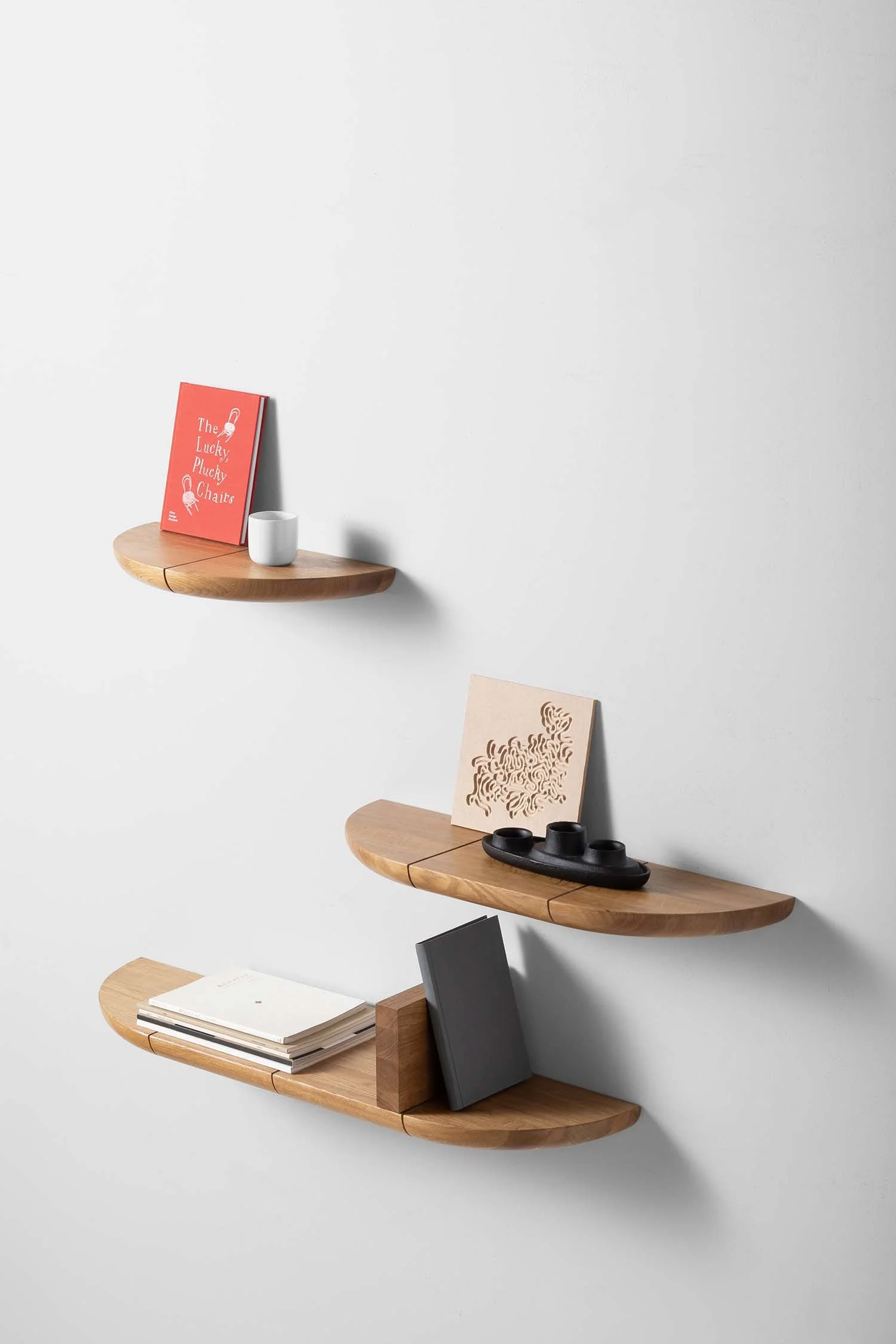 Paragraph Shelf | Floating Wall Shelves | EMKO