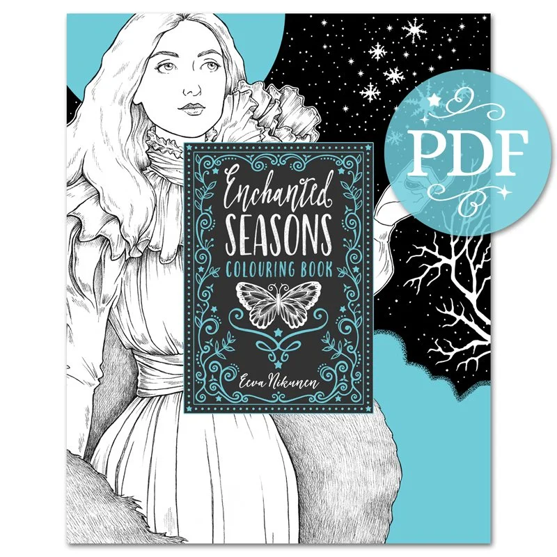 Enchanted Printable Coloring Pages