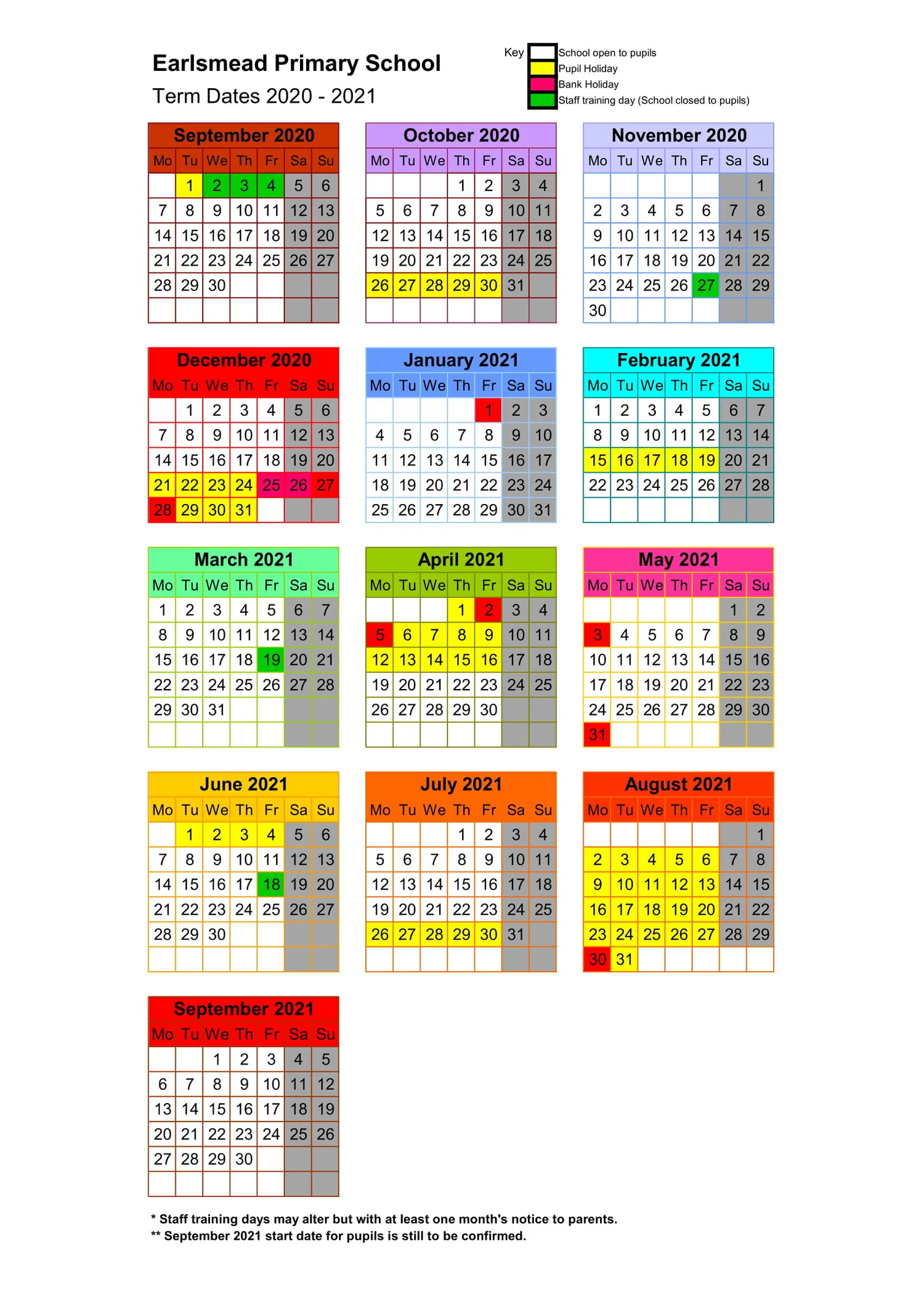 Term Dates 2020 21 Earlsmead Primary School term-dates-2020-21-earlsmead-primary-school