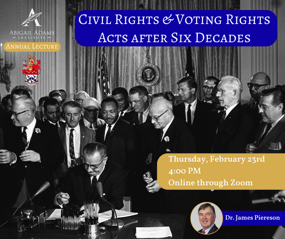 Annual Lecture 2023 — The Abigail Adams Institute