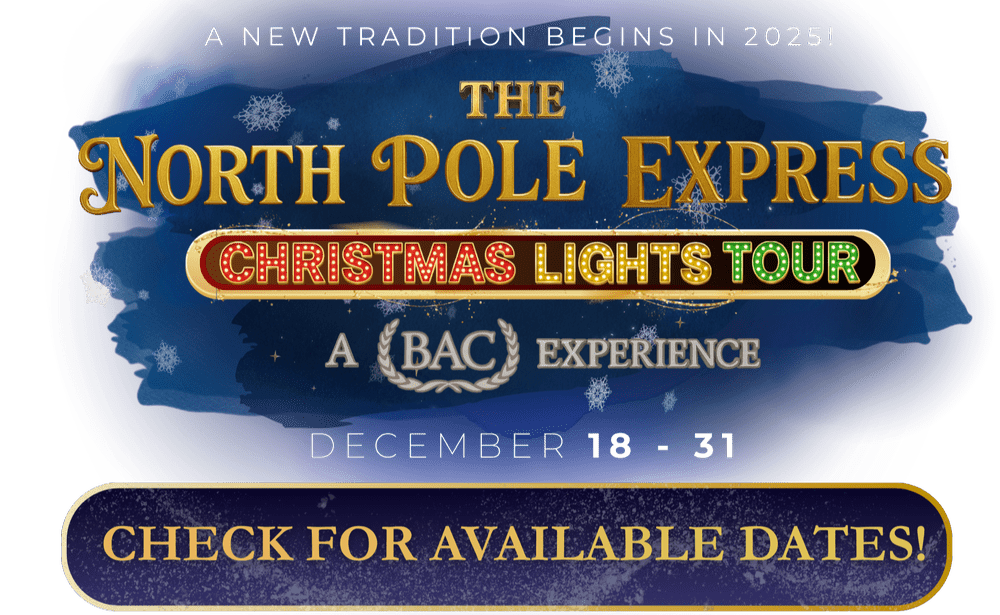 North Pole Express Experience | BAC Transportation | Anchorage, Alaska