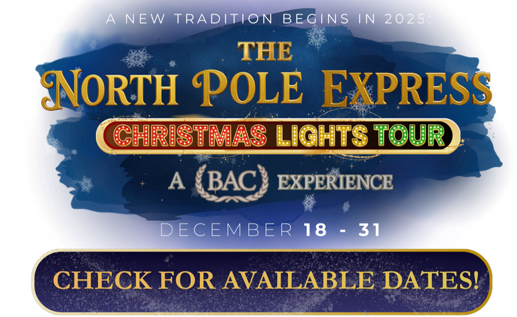 North Pole Express Experience | BAC Transportation | Anchorage, Alaska