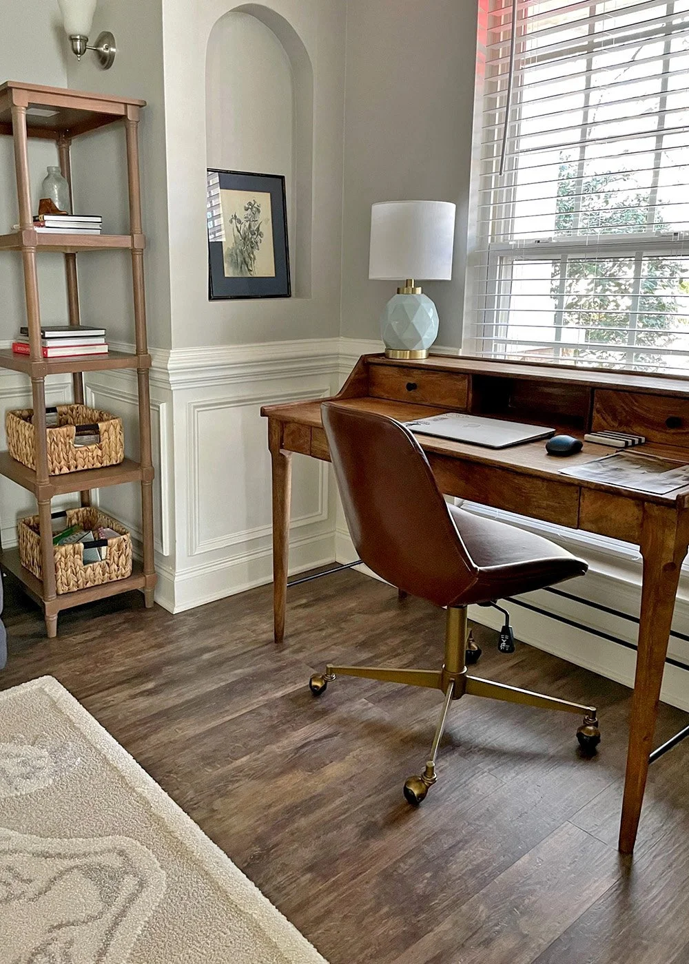 Dining Room Converted to an Office — Tag & Tibby Design