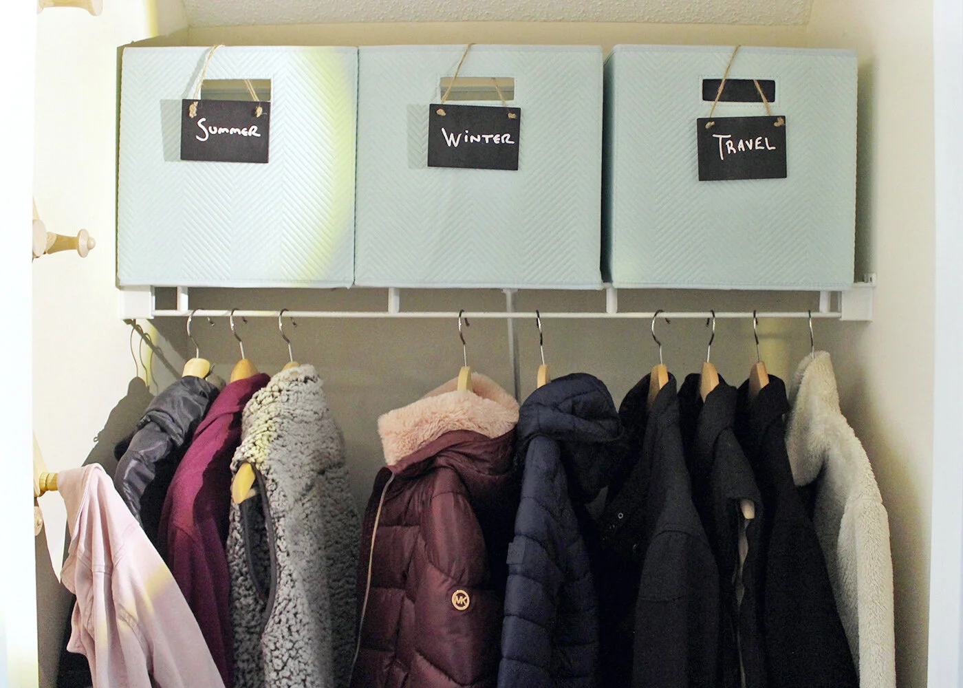 Coat Closet Makeover with Practical Storage Ideas — Tag & Tibby Design