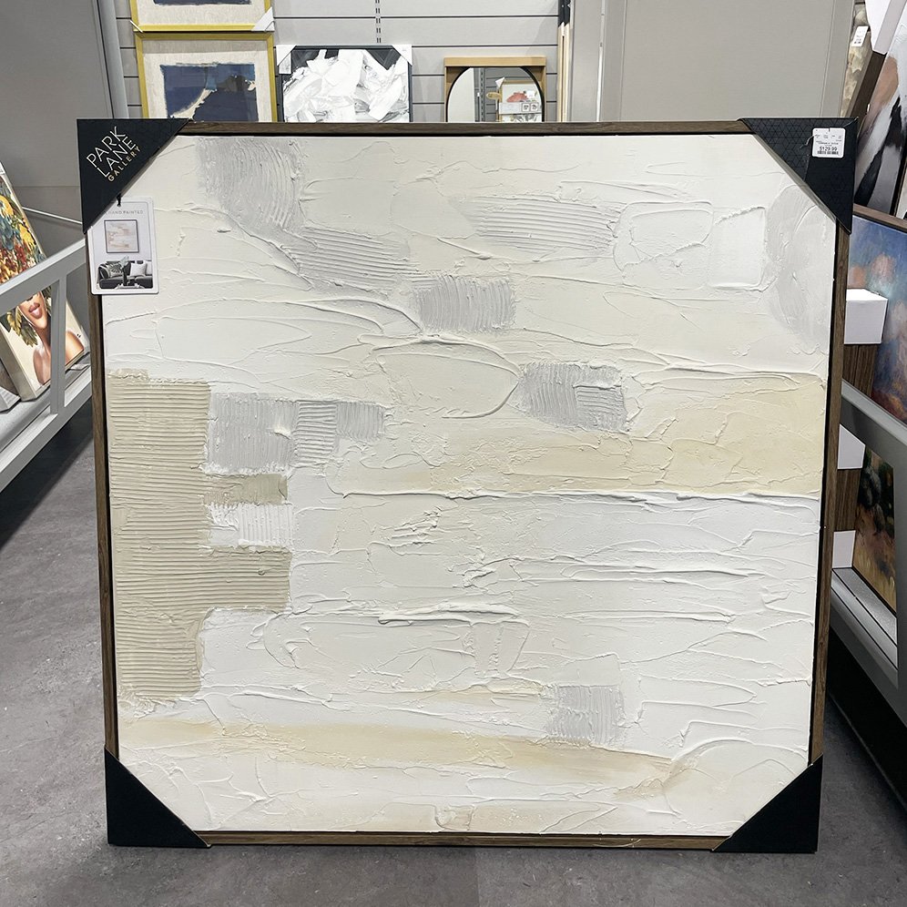 How to Make Textured Wall Art with Spackle — Tag & Tibby Design