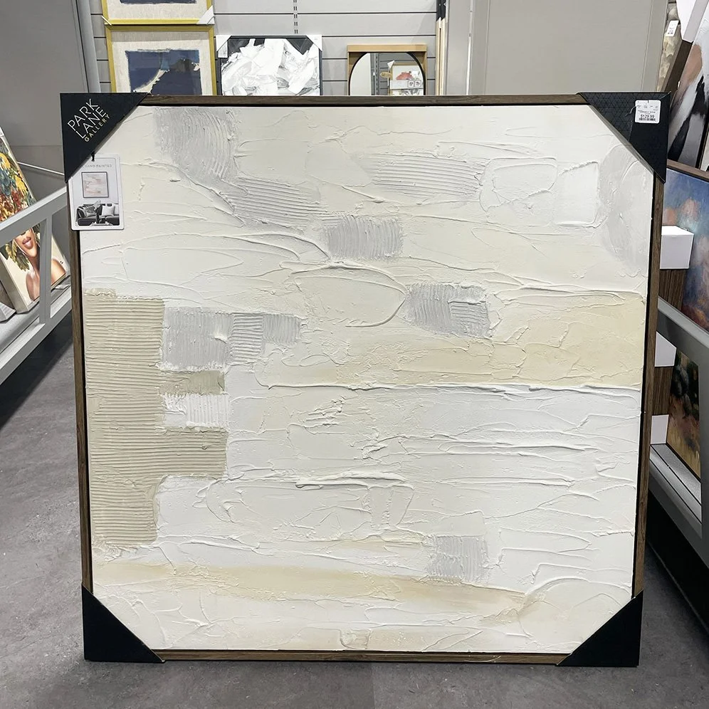 How to Make Textured Wall Art with Spackle — Tag & Tibby Design