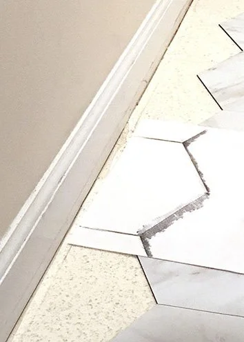 How to Install Peel and Stick Floor Tile for $100 — Tag & Tibby Design