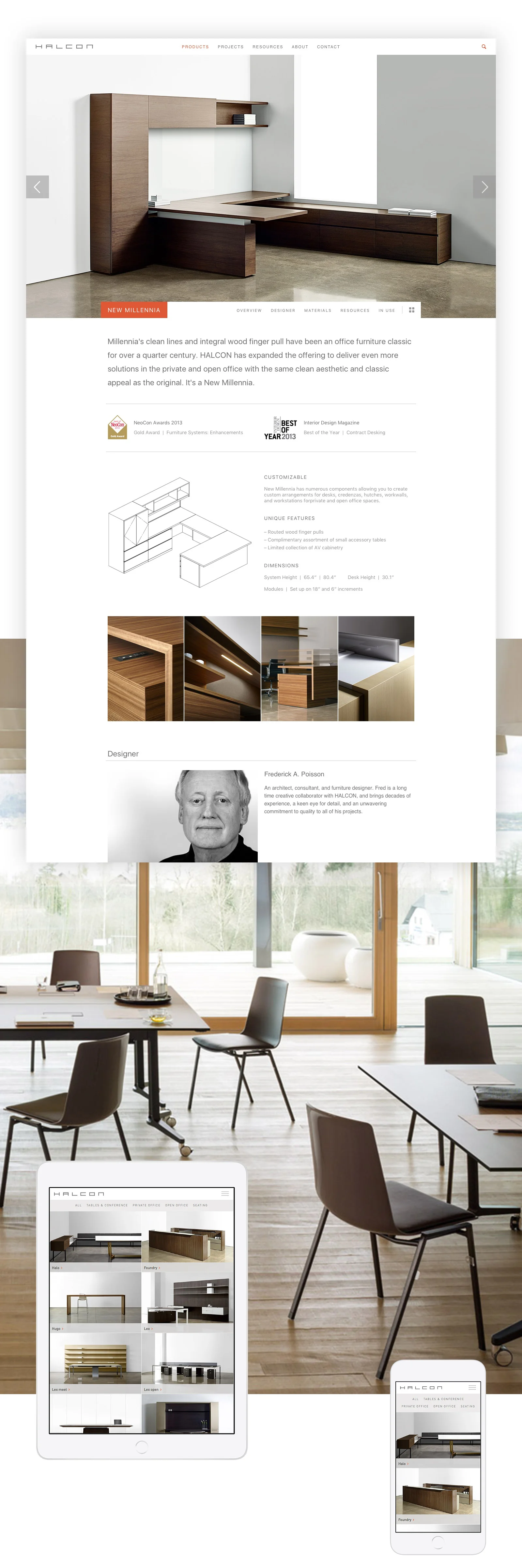 Halcon Website — Taylor Design Works