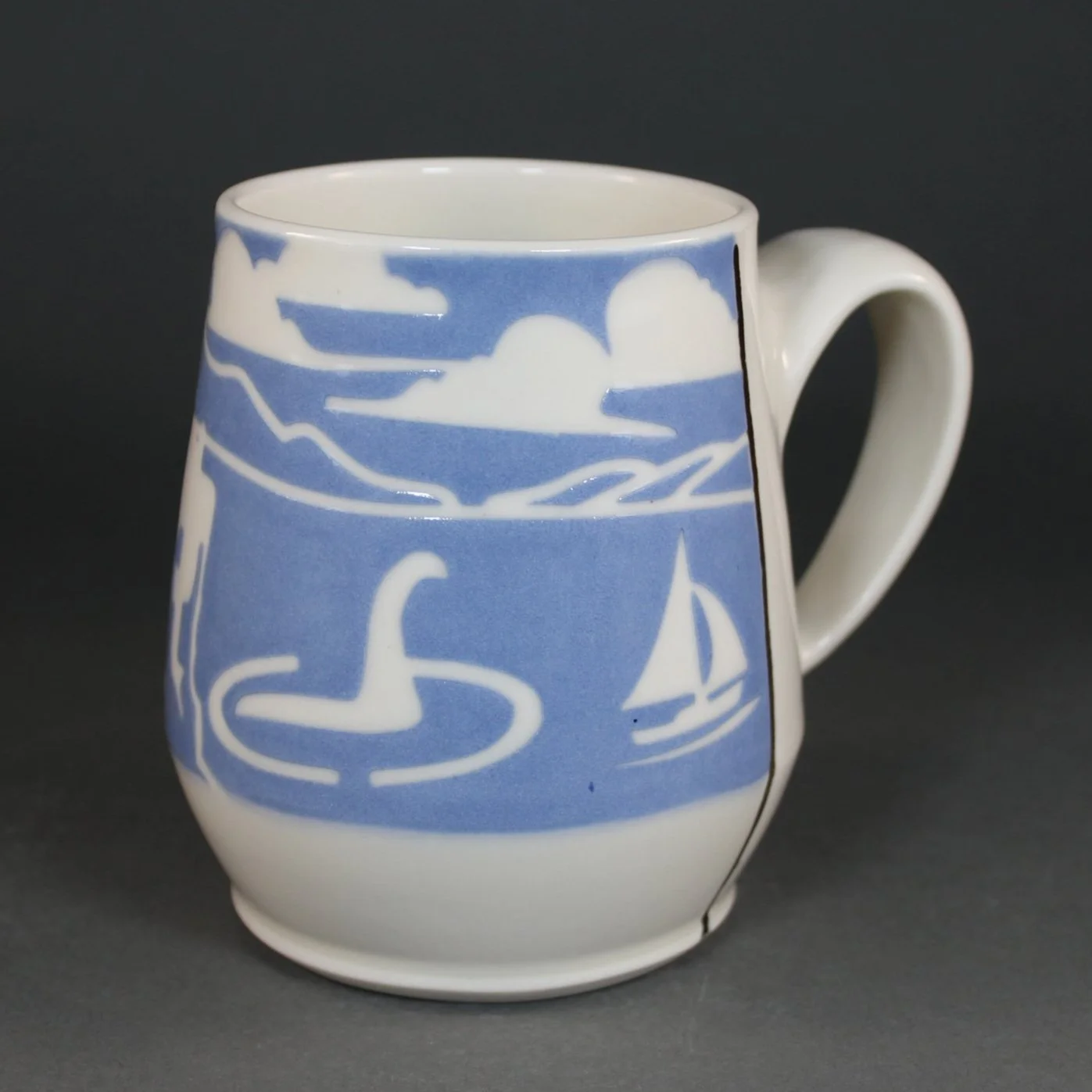 Lavender Moth Juice Cup — Zan Barnes Pottery