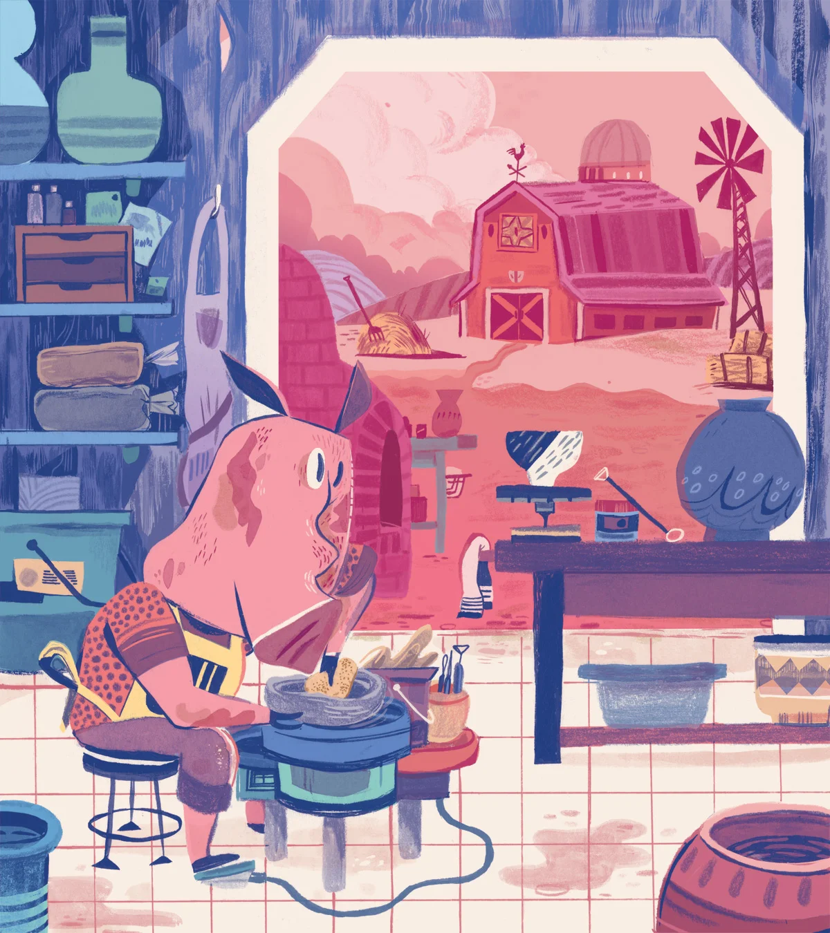 Animal Hobbyists — Meg Hunt-- Illustrations with Character.
