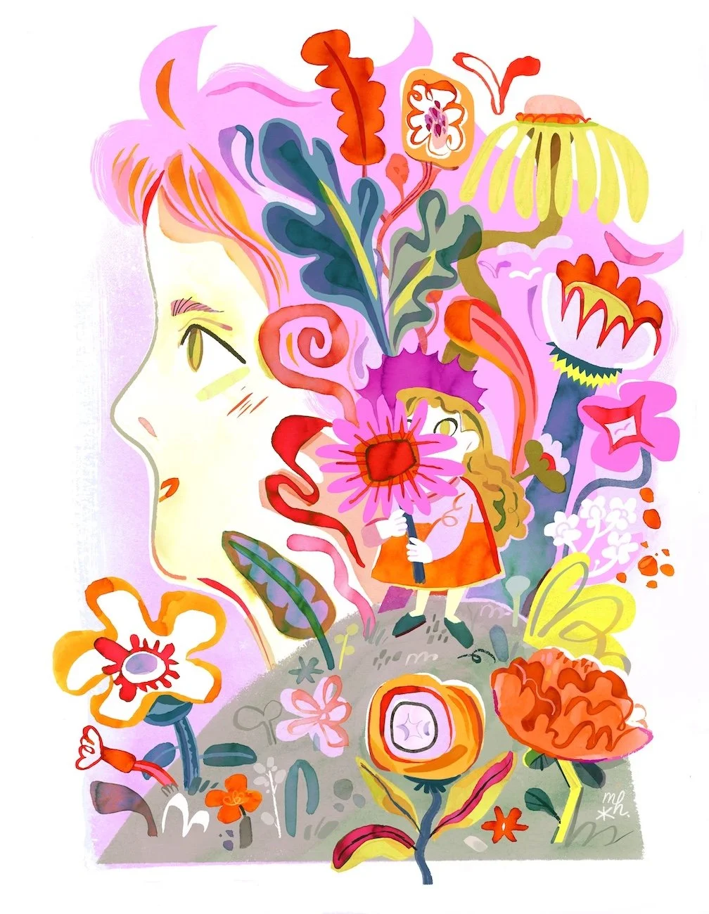 Botanical artwork — Meg Hunt-- Illustrations with Character.