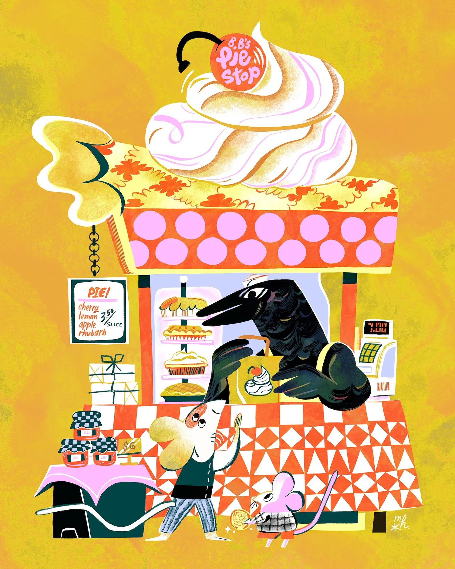 kidlit artwork for children — Meg Hunt-- Illustrations with Character.