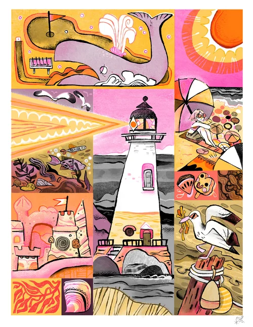 kidlit artwork for children — Meg Hunt-- Illustrations with Character.
