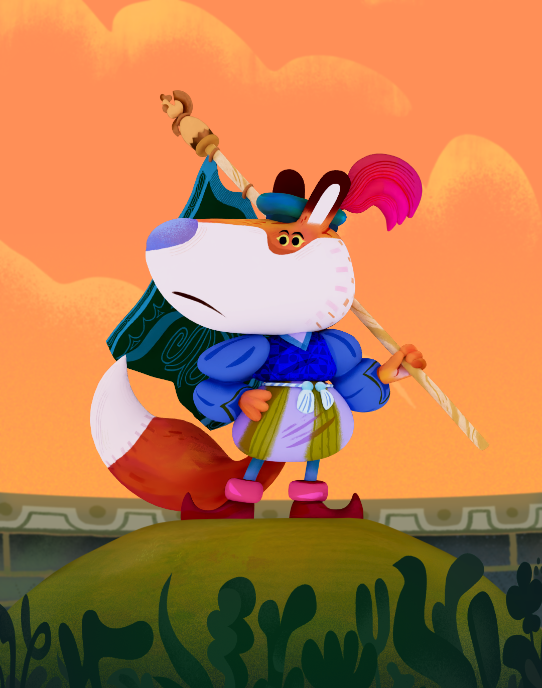 animation and 3D artwork — Meg Hunt-- Illustrations with Character.