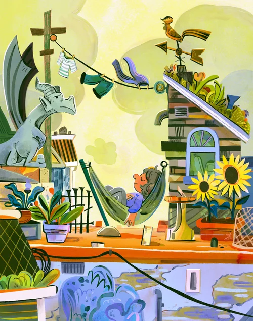 kidlit artwork for children — Meg Hunt-- Illustrations with Character.