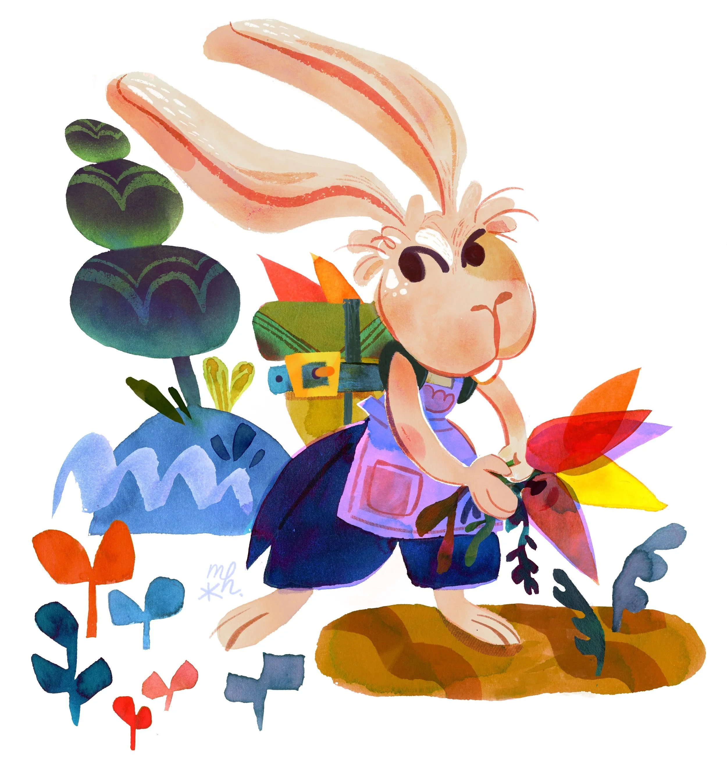 Hire Meg — Meg Hunt-- Illustrations with Character.