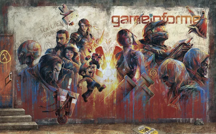 Game Informer Top 50 Games Cover — Sam Spratt