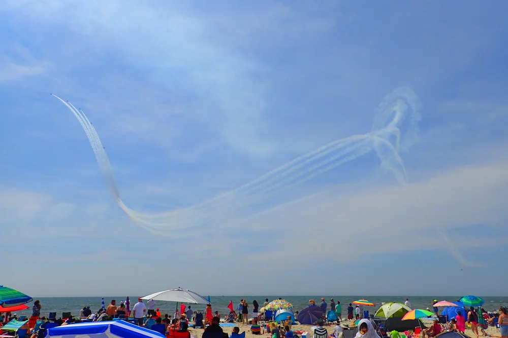 The Jones Beach Air Show on Long Island, New York — Deviating the Norm