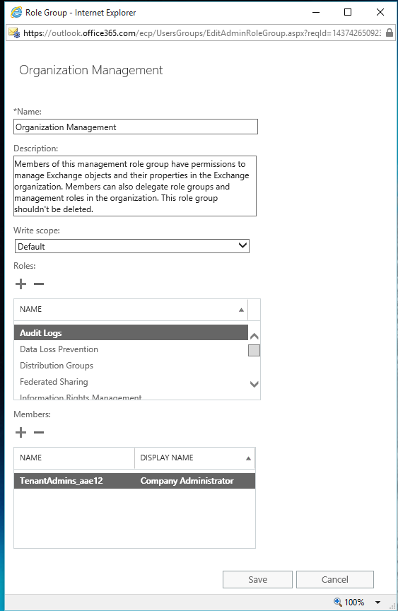RBAC in Exchange Online Part 2 - Scoping admin roles — MCSMLab