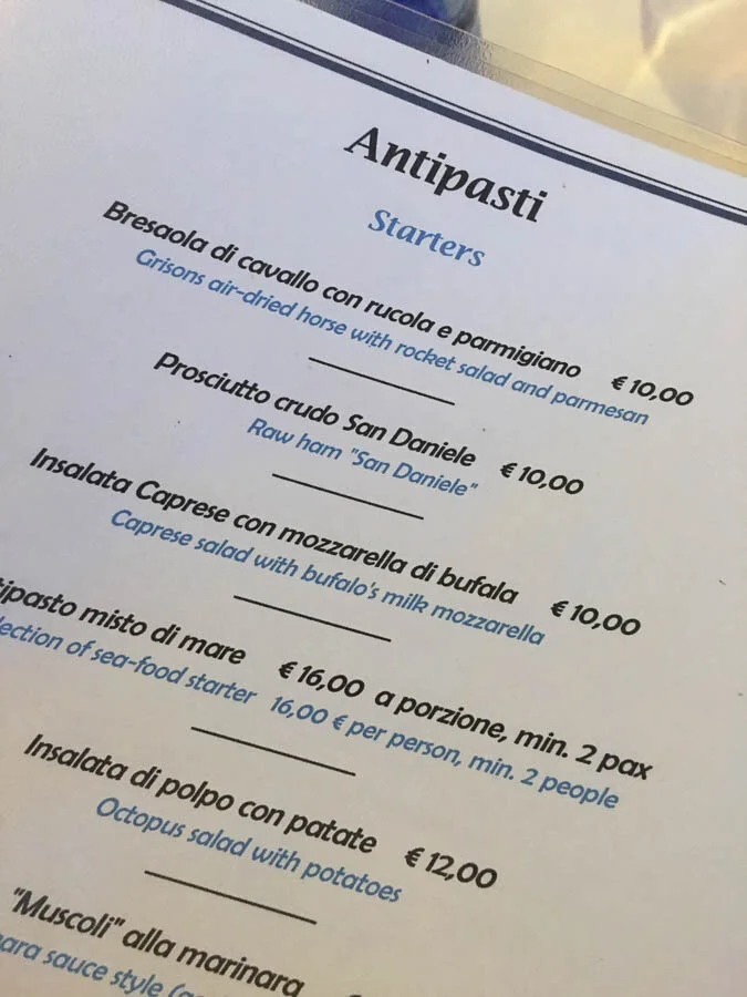 Dining on Chevaline: Eating Horse Meat in Italy — Travlinmad Slow ...