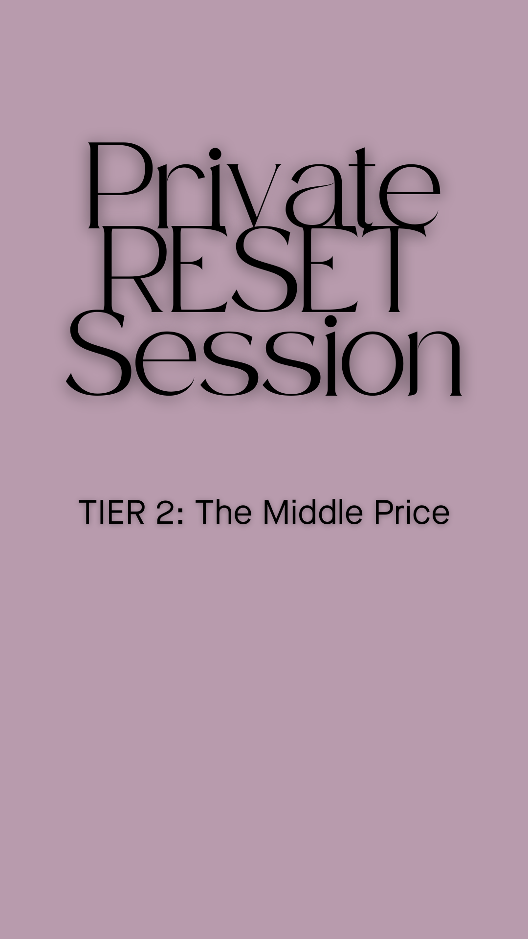 Reset Session with Sky (the MIDDLE option) — Sky Eiko