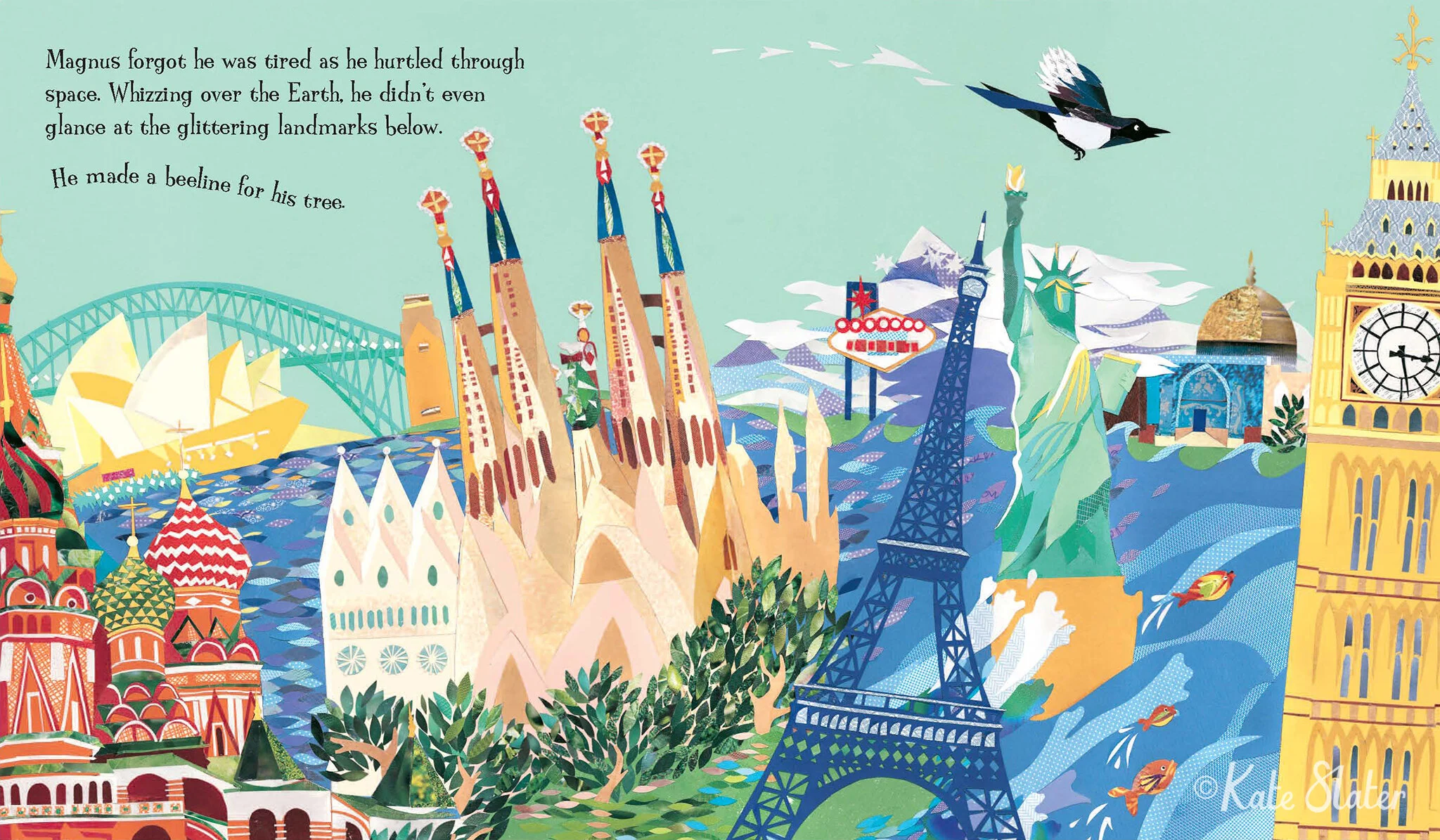 Magpie's Treasure — Kate Slater Illustration