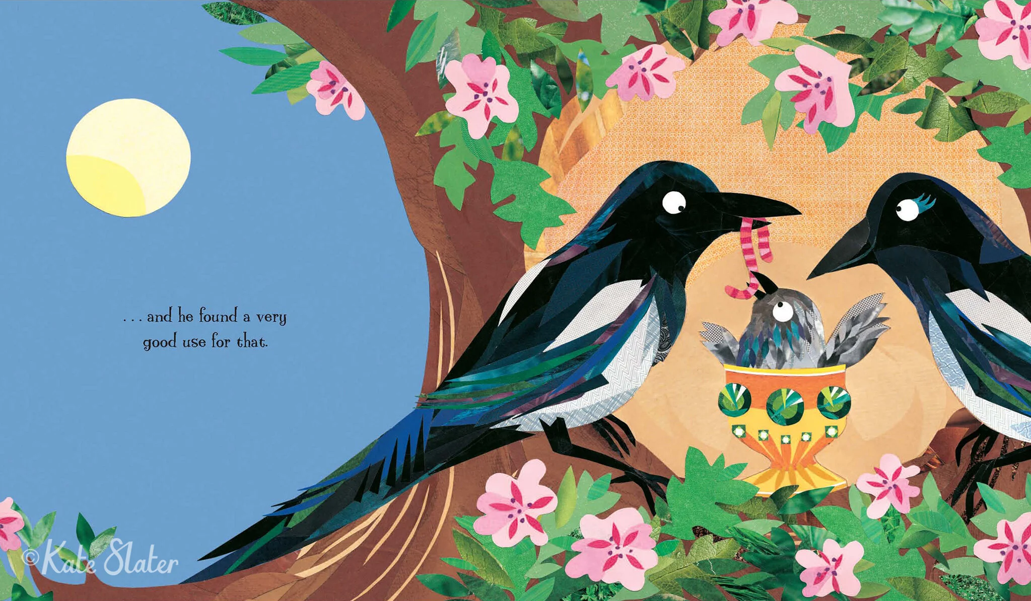 Magpie's Treasure — Kate Slater Illustration