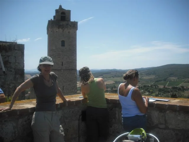 7 Days of Drawing in Tuscany - Italy — Bodil Eide and Paulo Borges