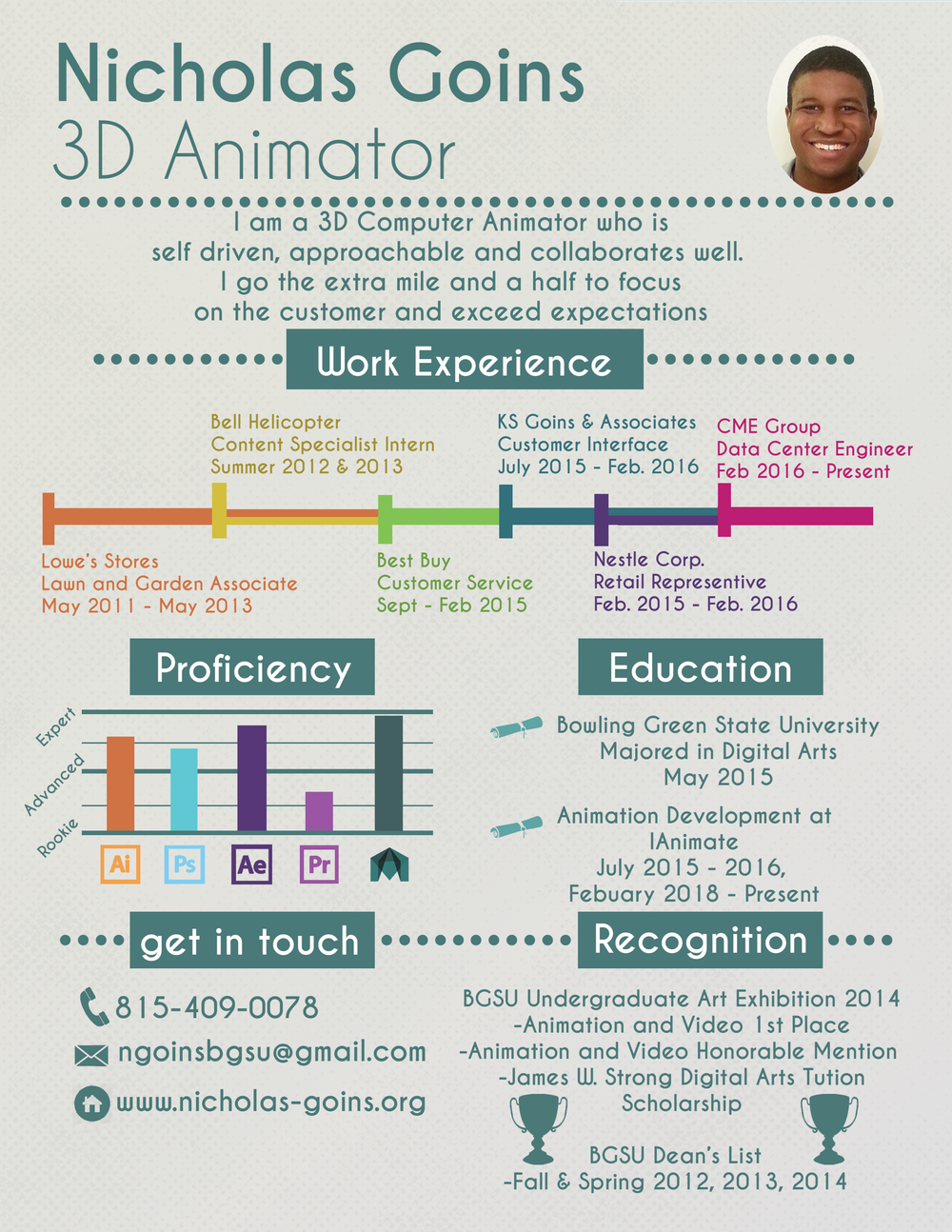 Resume — Nicholas Goins Portolio