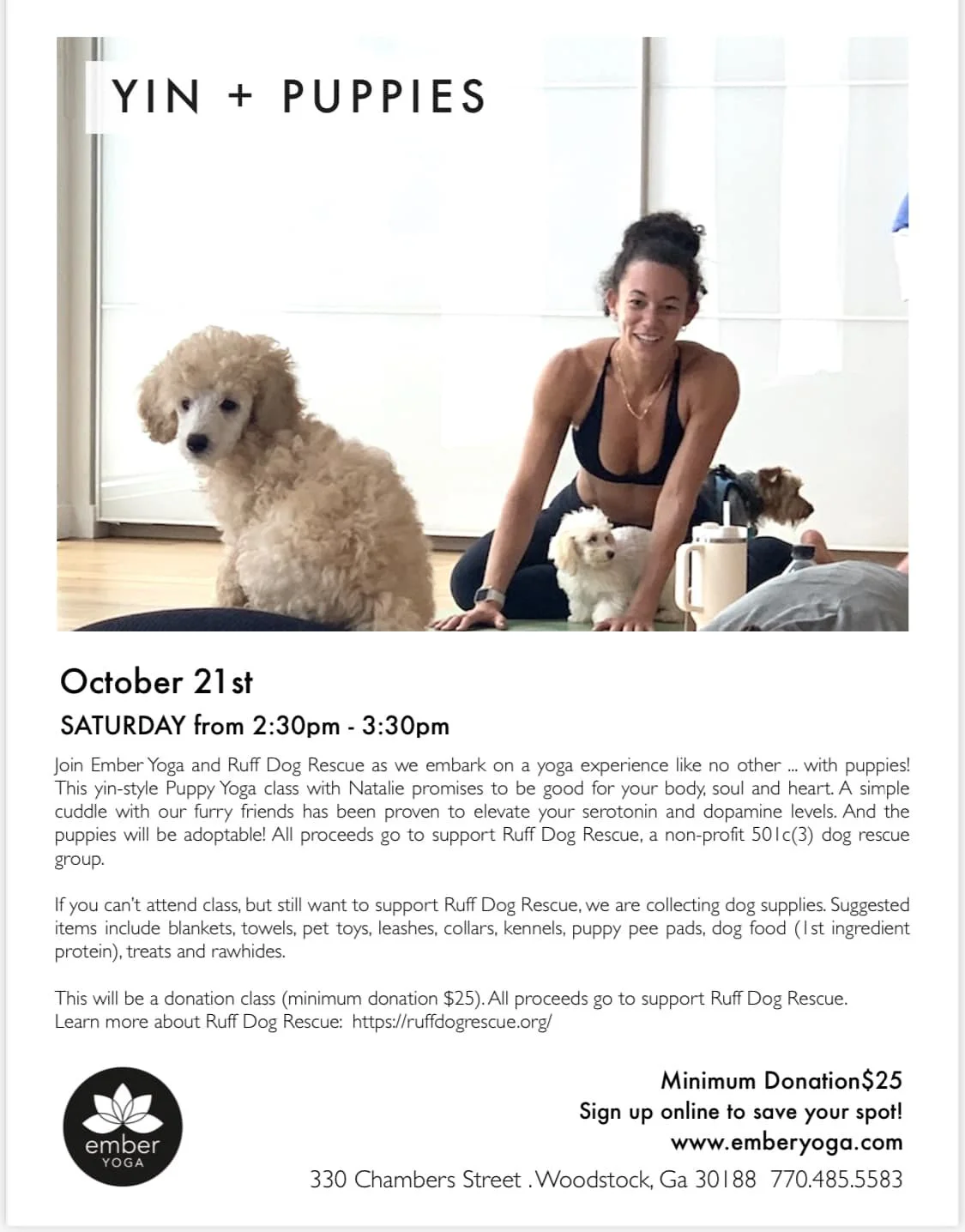 Adoption Events — Ruff Dog Rescue