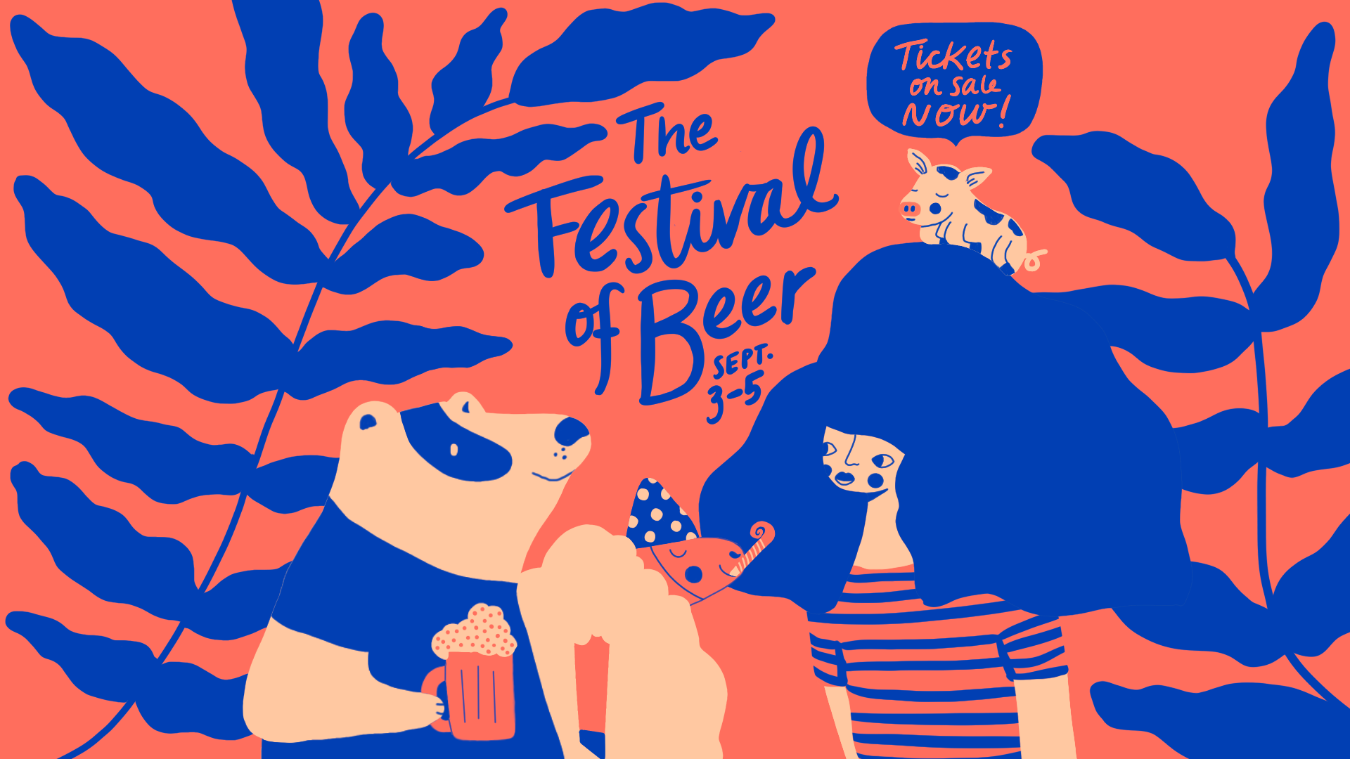 Festival of Beer — Keely Reyes | Graphic Design and Illustration
