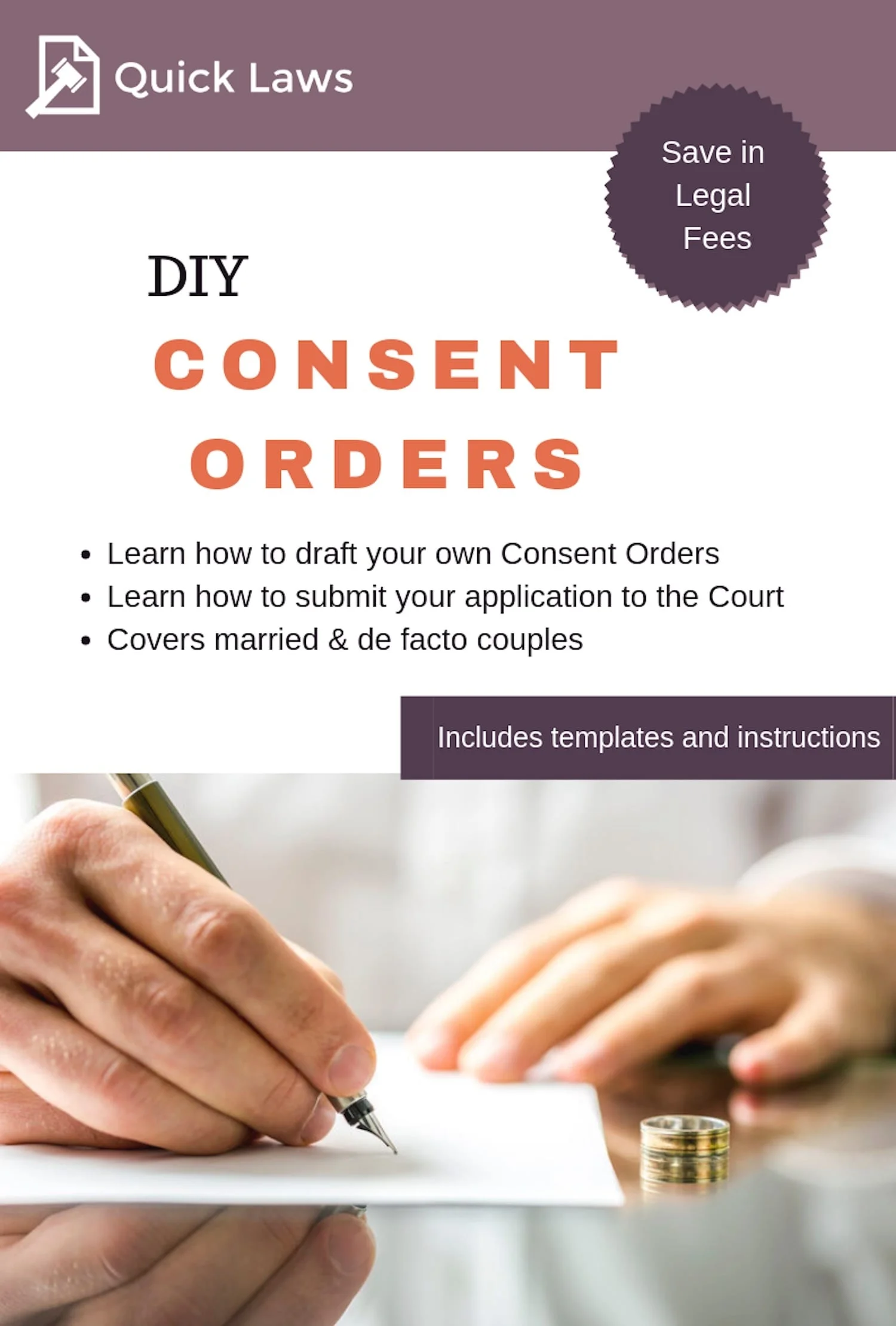 What are Family Law Consent Orders | Quick Laws