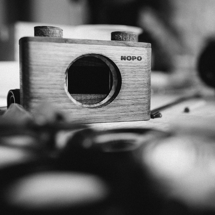 Nopo Cameras Logo — Martha Gomez