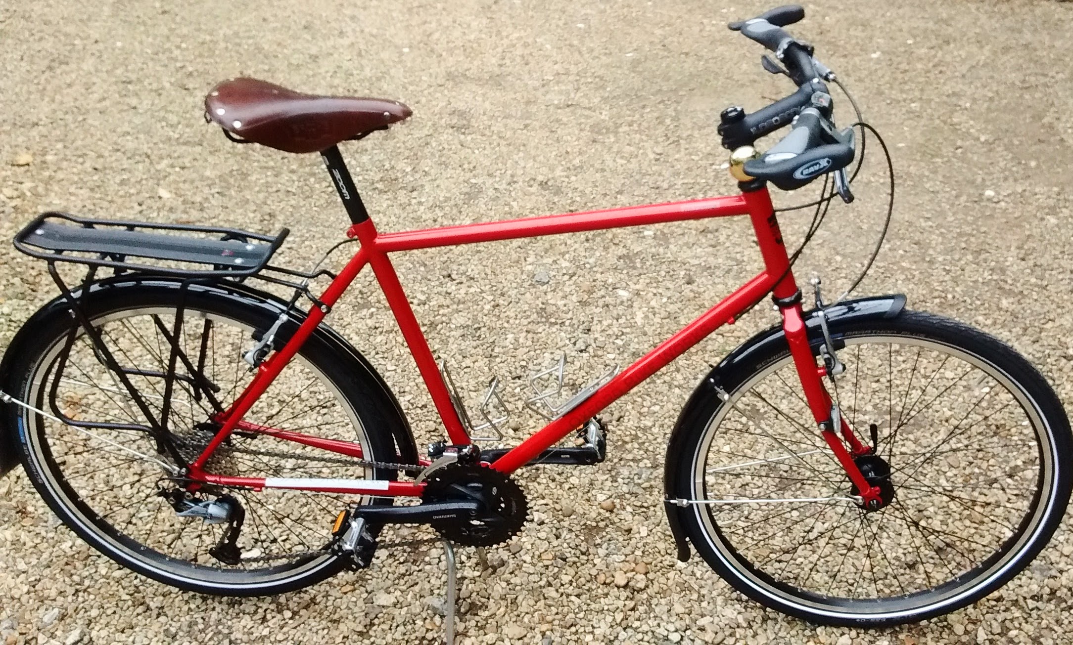 Custom-built Touring, Expedition and Gravel bicycles