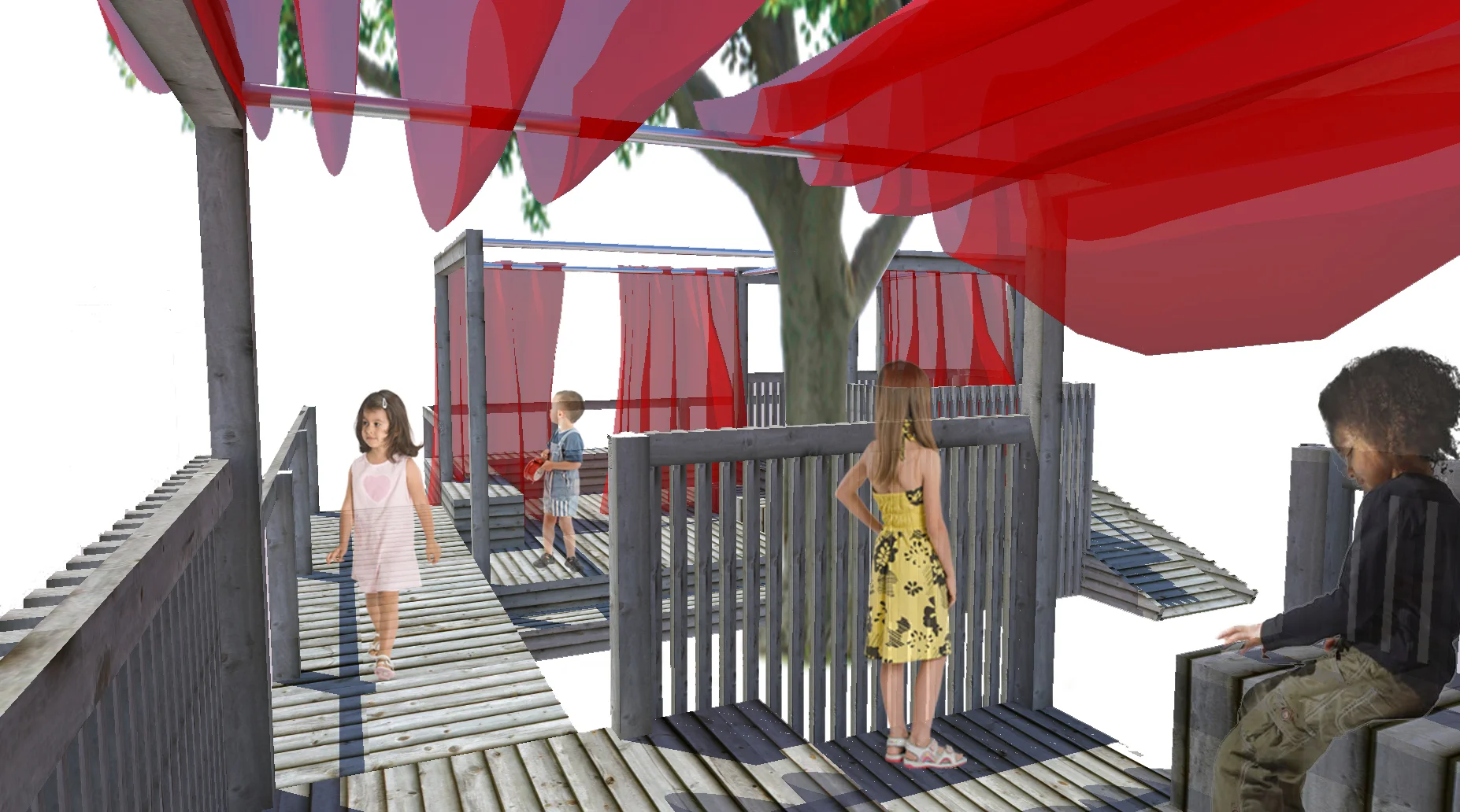 BRIGHTWATER Play Structure — design.silvercocoon