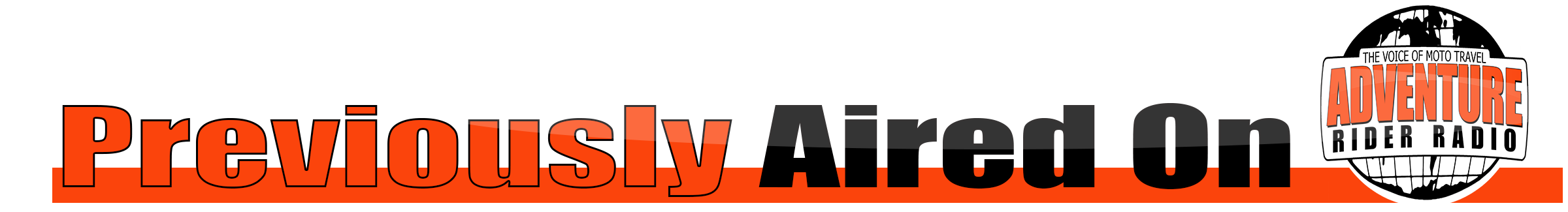 Motorcycle Podcasts Adventure Rider Radio & RAW - Adventure Rider Radio ...