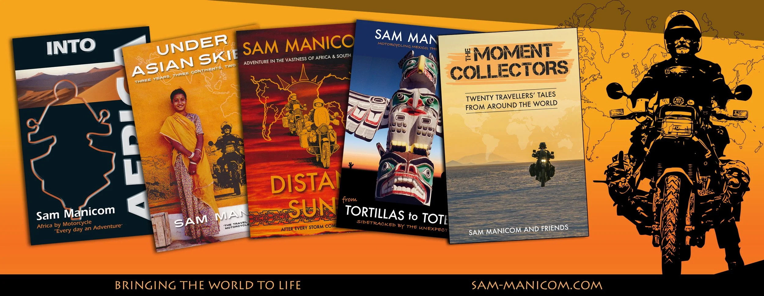 The Moment Collectors - Sam Manicom — Motorcycle Podcasts Adventure ...
