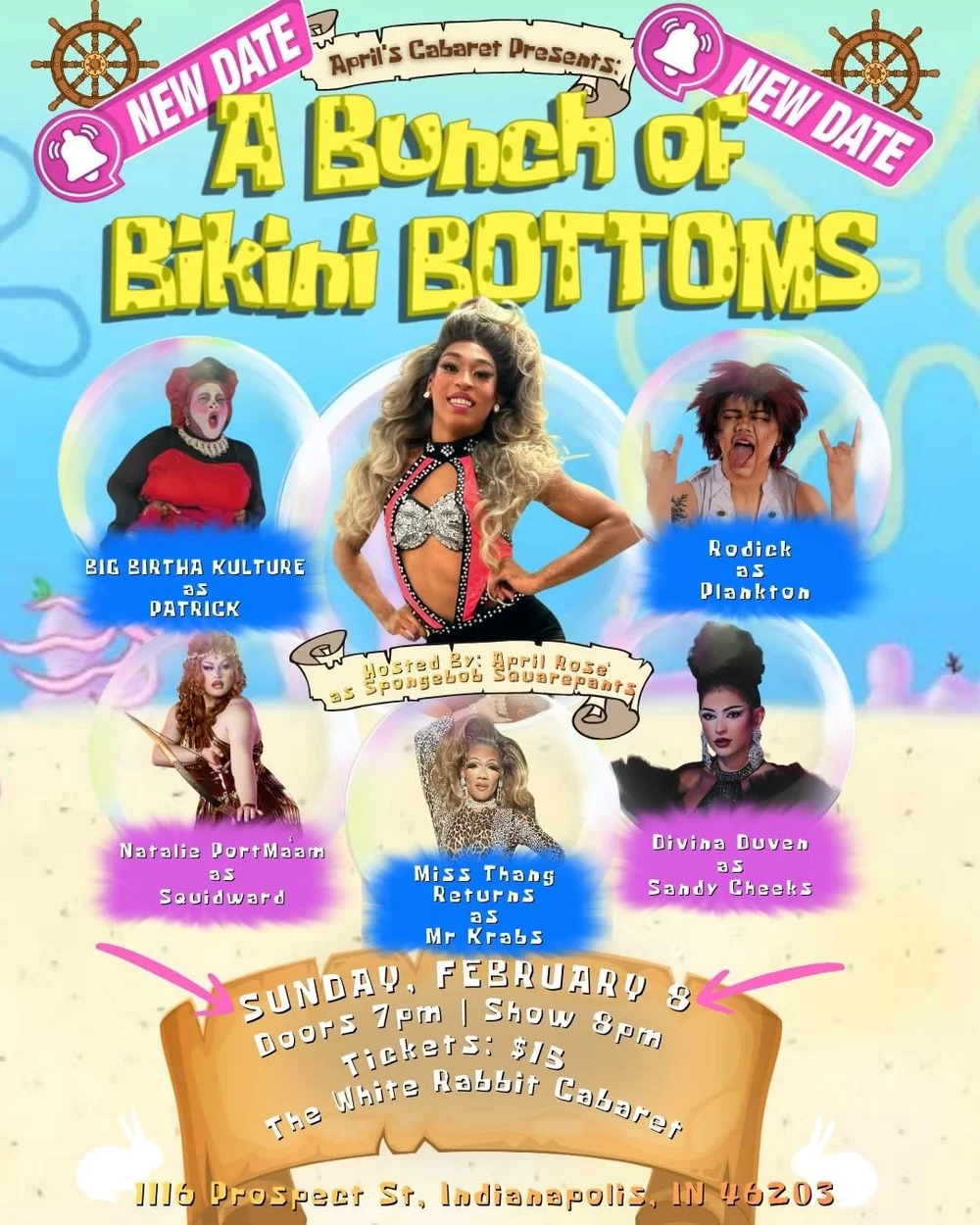 April's Cabaret presents A Bunch of Bikini Bottoms — The White Rabbit ...