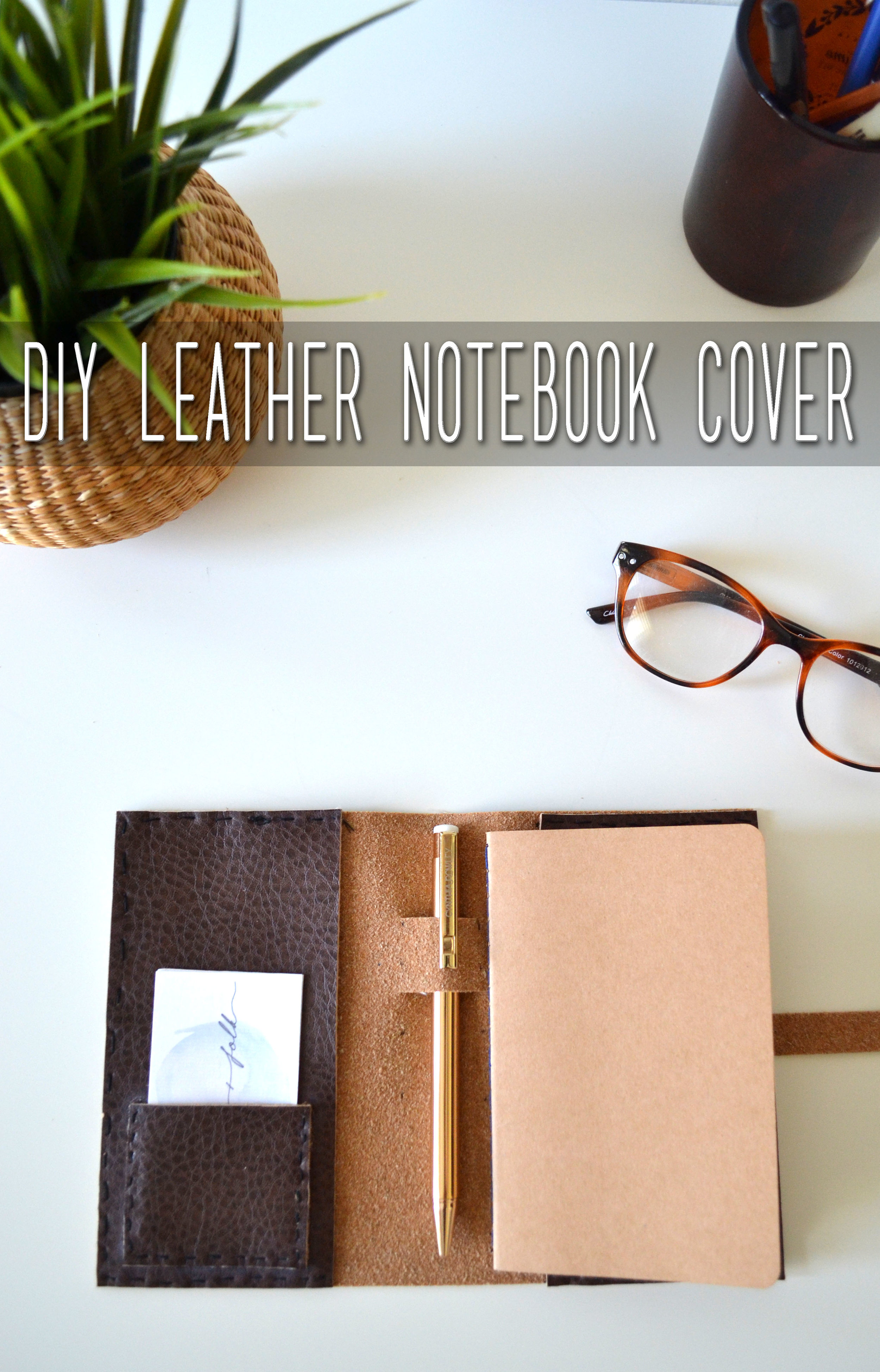 Diy Notebook Cover — Flowers & Folk