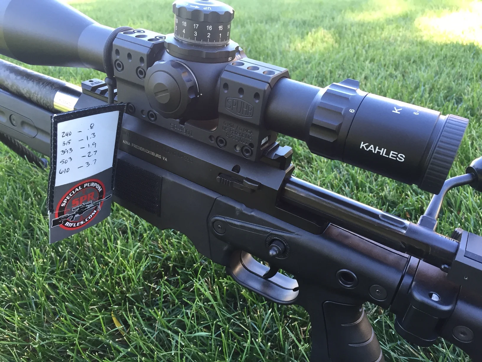 Sidewinder Python D.O.P.E Card Holder — SPECIAL PURPOSE RIFLES