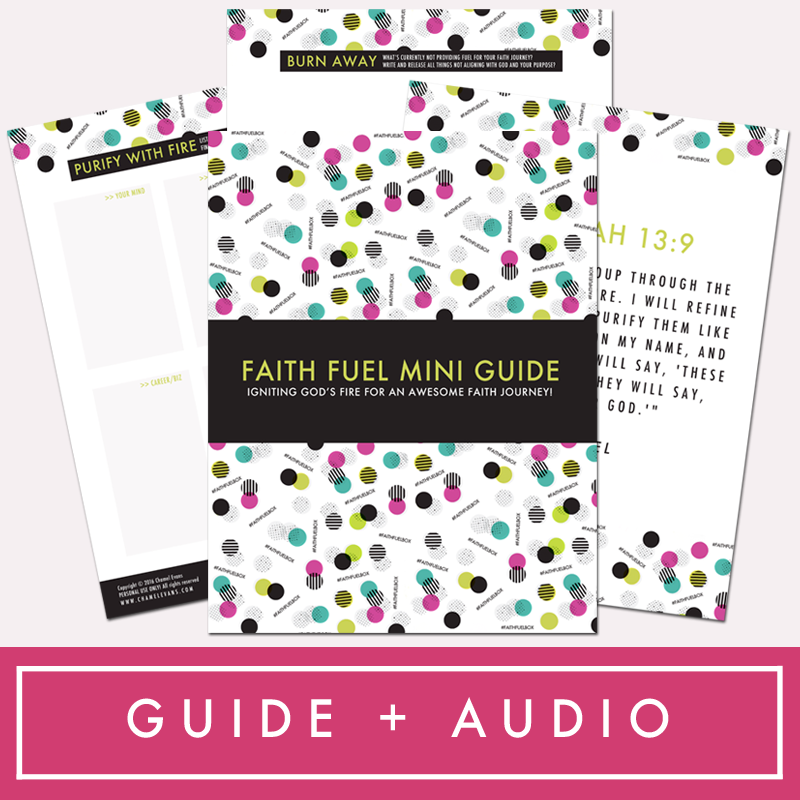 FAITH JOURNEY TOOLKIT — Chamel Evans