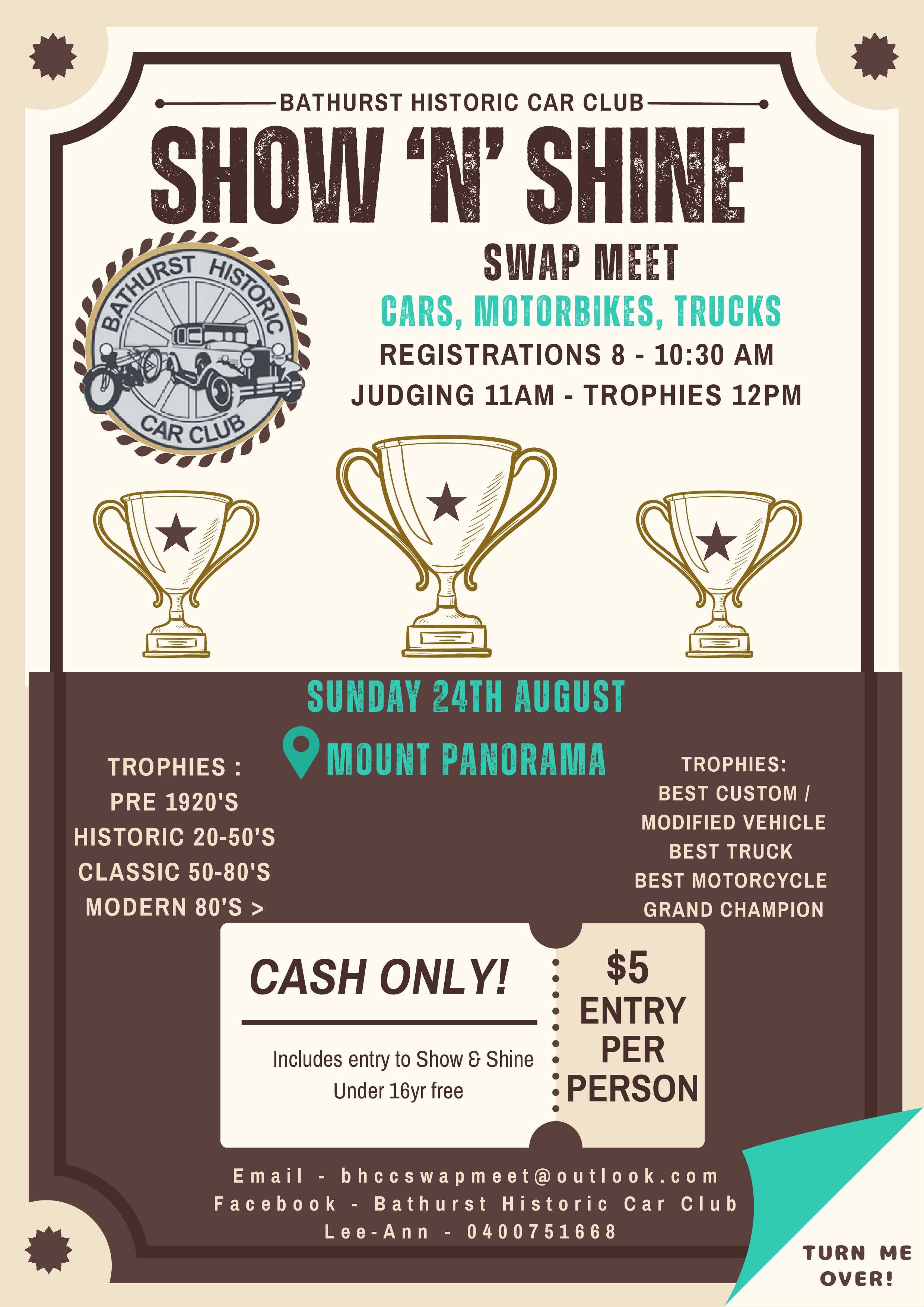 SWAP MEET — Bathurst Historic Car Club