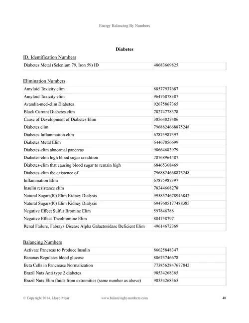 sample page — Energy Balancing by Numbers