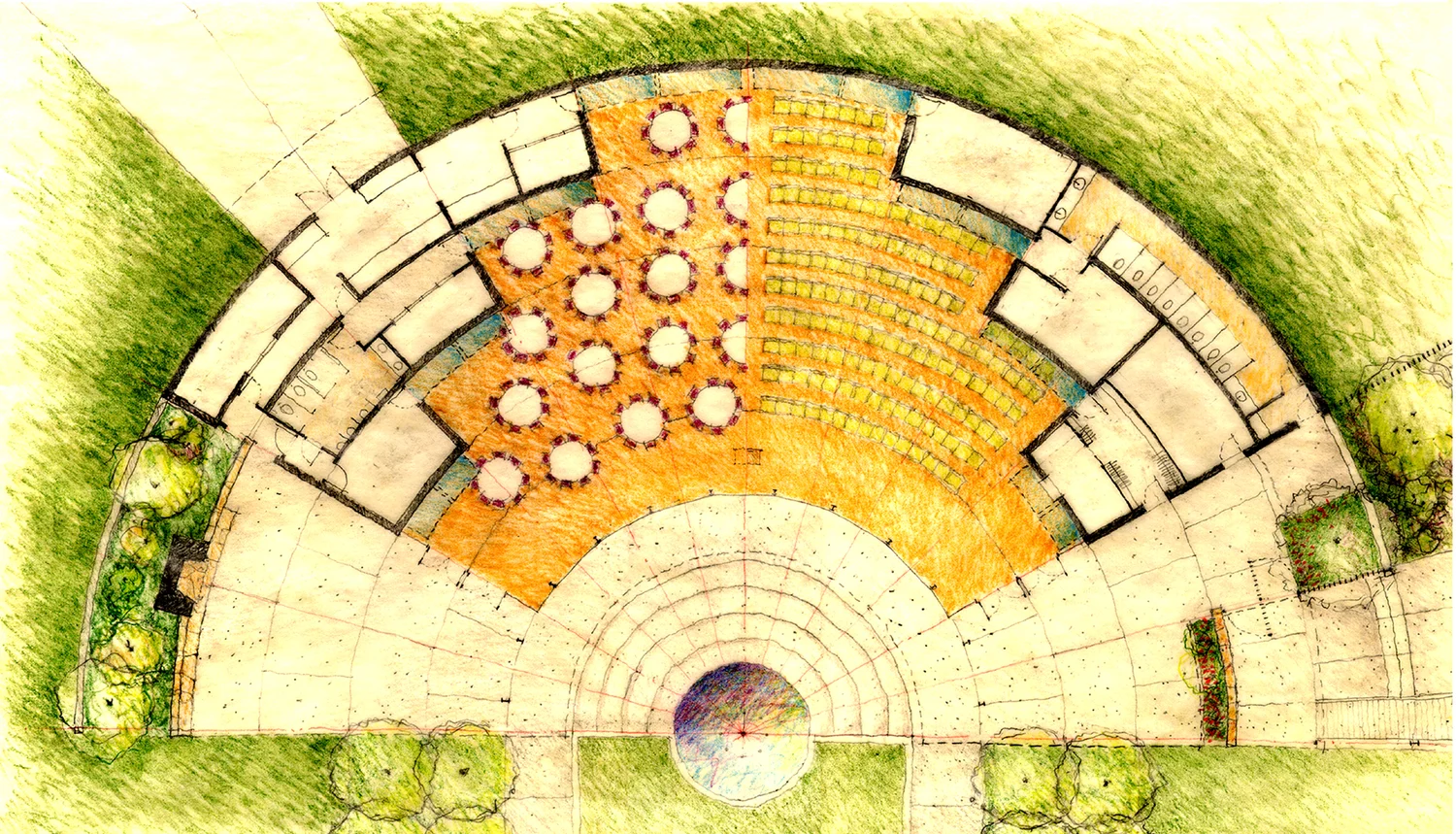 Radial Architecture Plan