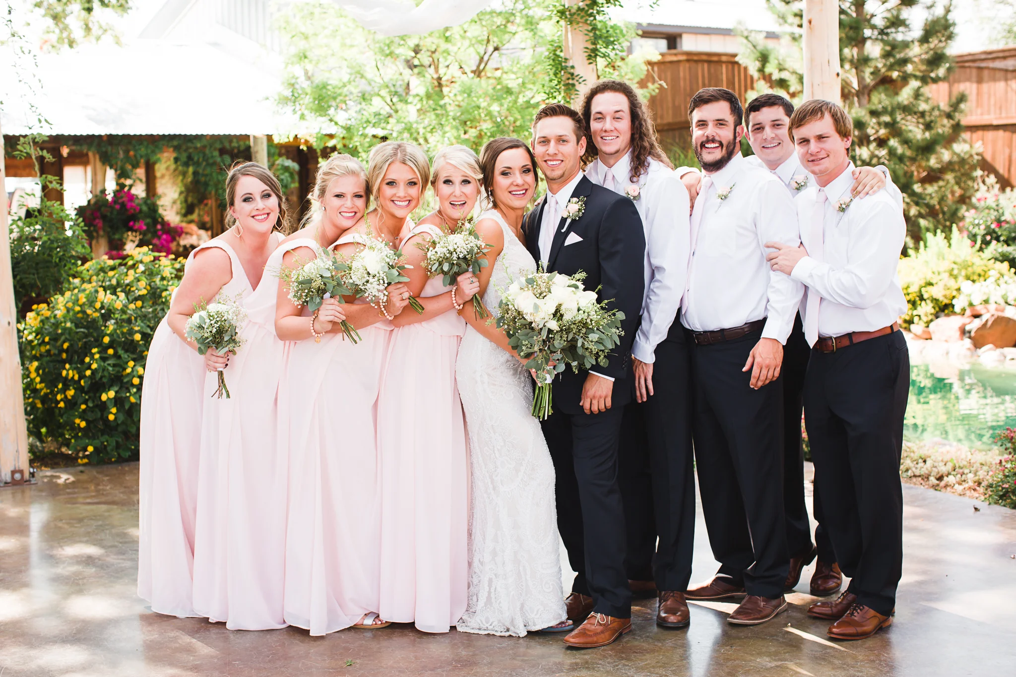 Celia + Blake | Wedding at The Resplendent Garden in Amarillo, Texas ...