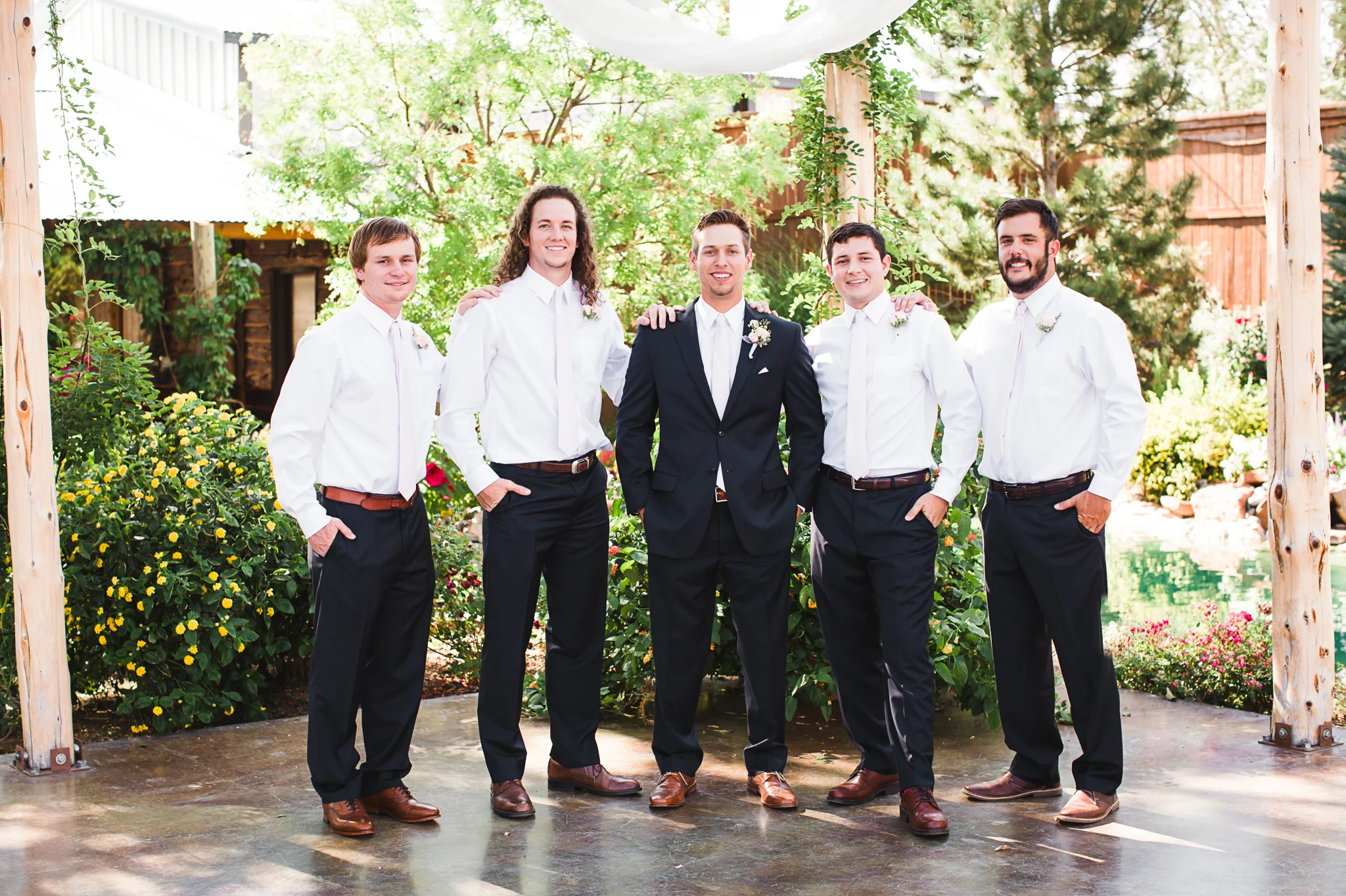 Celia + Blake | Wedding at The Resplendent Garden in Amarillo, Texas ...