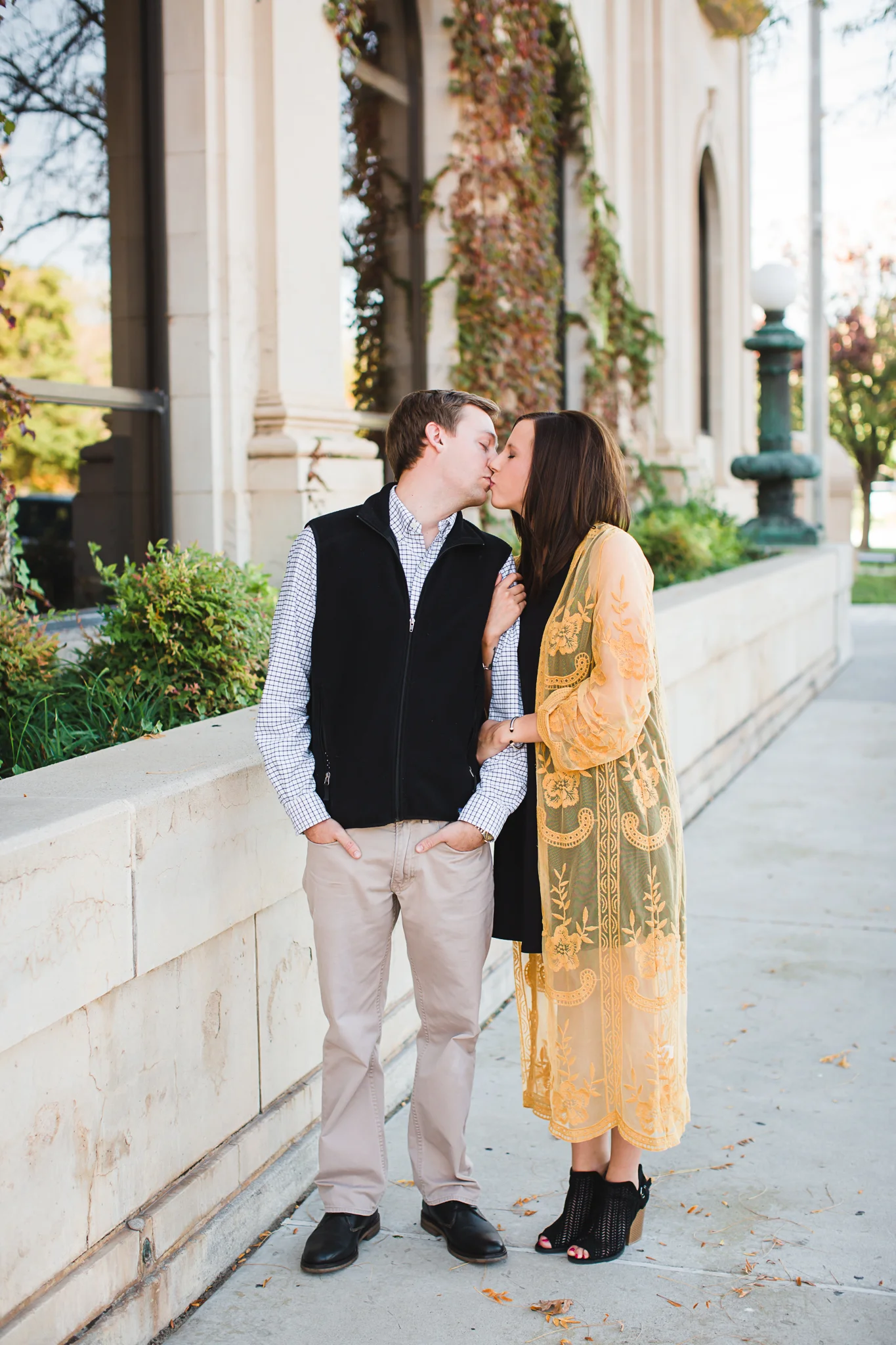 Taryn + Joey | Downtown Amarillo Fall Engagement Session — Kayla Smith ...