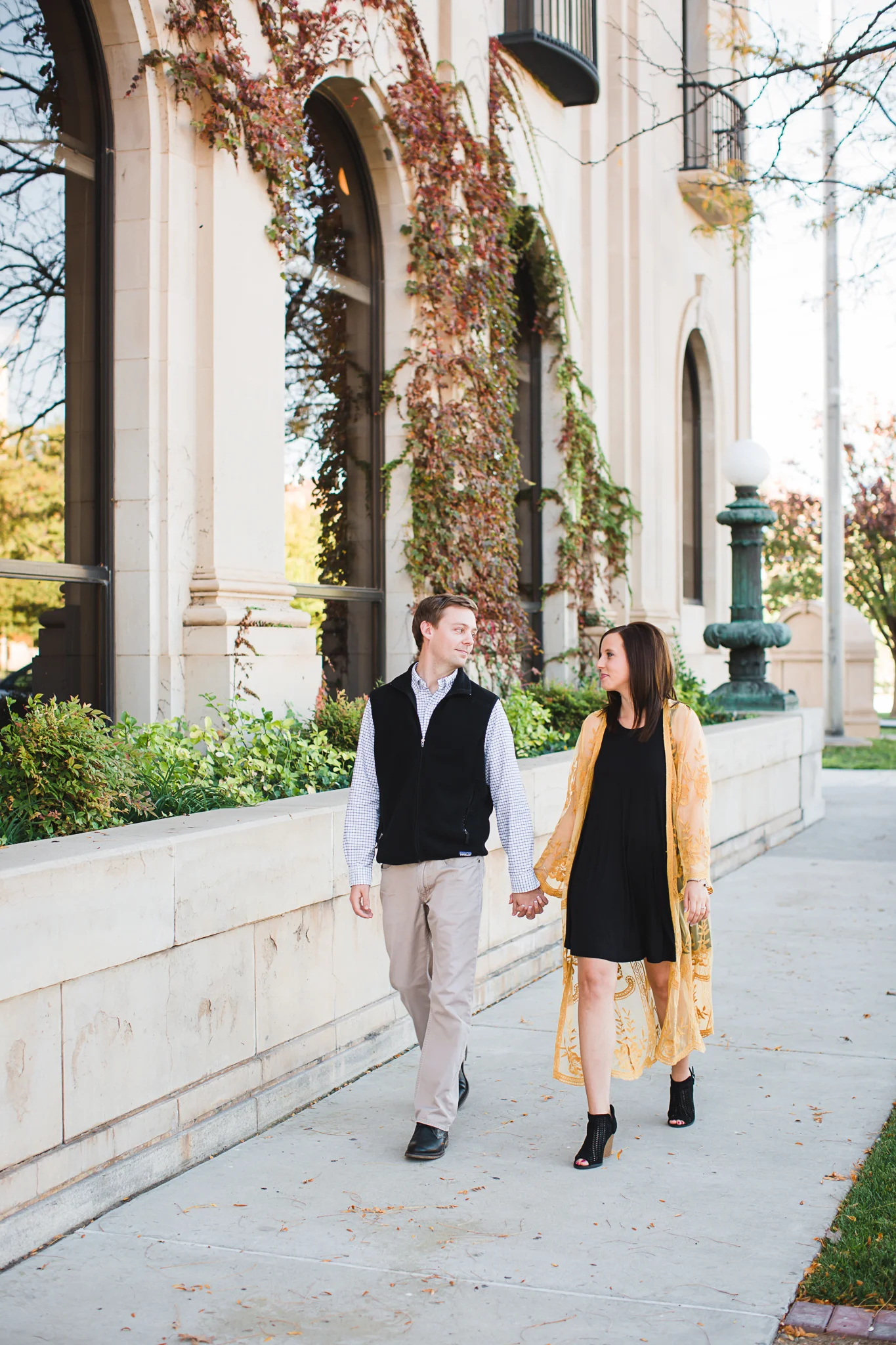 Taryn + Joey | Downtown Amarillo Fall Engagement Session — Kayla Smith ...